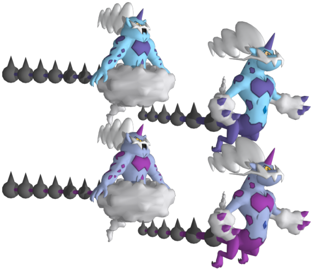 Thundurus (Pokemon) Free 3D Model - .dae .fbx - Free3D