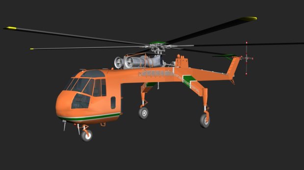 SkyCrane Free 3D Model - .obj .lwo - Free3D