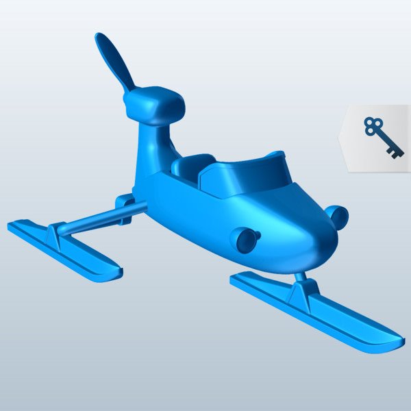Propellerdriven Snowmobile v1 Free 3D Model - .obj .stl - Free3D