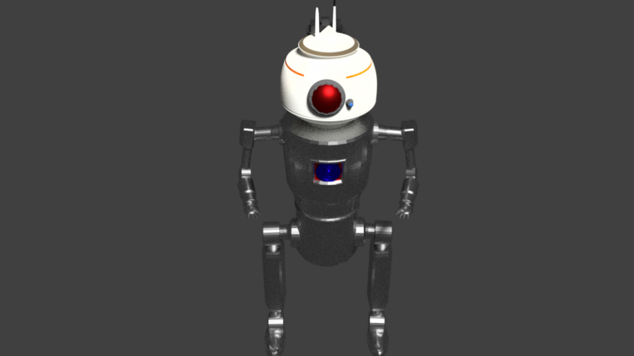 INTERGALACTIC ROBOT Free 3D Model - .obj .fbx .blend - Free3D