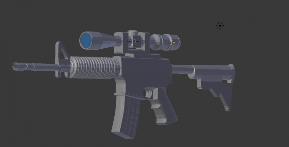 M4A1 Free 3D Model - .obj .3ds .fbx - Free3D