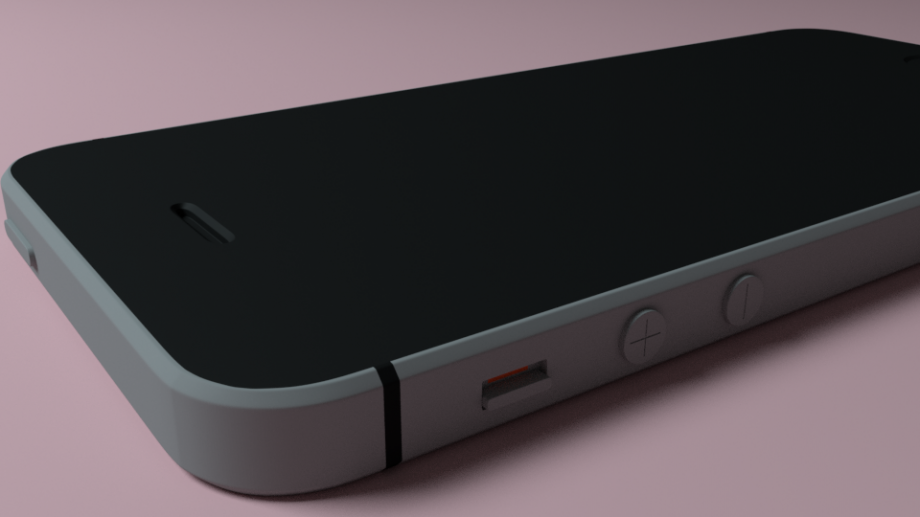 IPhone SE Free 3D Model - .blend - Free3D