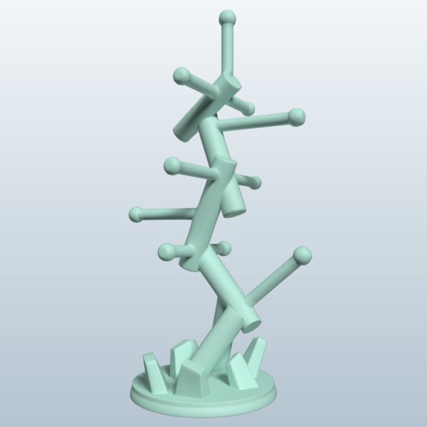 JewelryTree V1 Free 3D Model - .obj .stl - Free3D