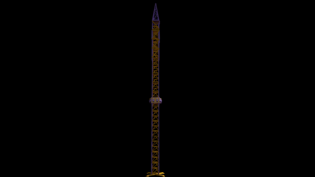 Drop Tower theme park ride Free 3D Model - .blend - Free3D