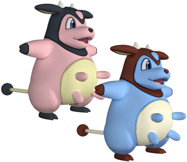 Miltank (Pokemon) Modelo 3D gratis - .dae .fbx - Free3D