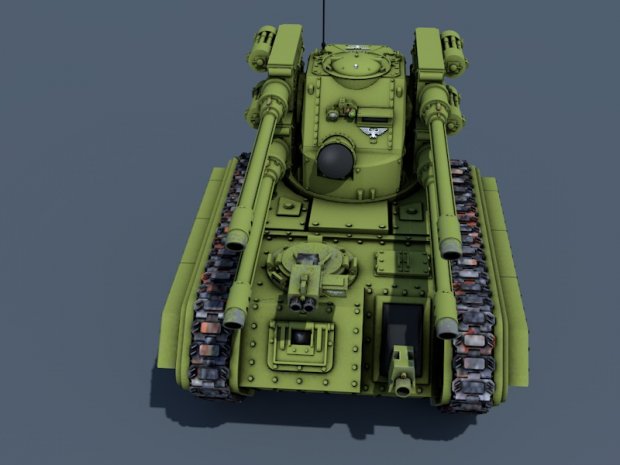 Hydra flak imperial guard cadia Free 3D Model - .obj .sldasm - Free3D