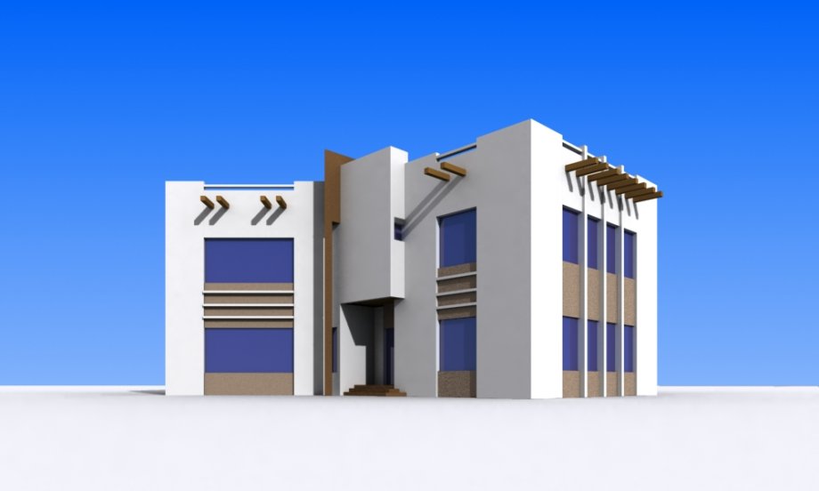 Simple Villa Free 3D Model - .max - Free3D