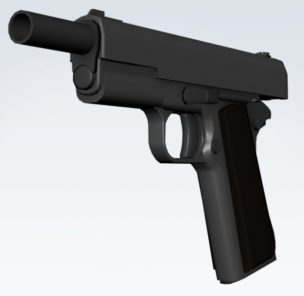 M1911 Free 3D Model - .mb - Free3D