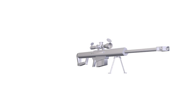 50. Cal Barrett Free 3D Model - .obj .fbx - Free3D