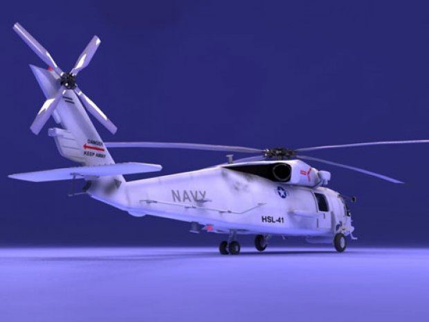 SH-60 SeaHawk Free 3D Model - .obj .max .ma - Free3D