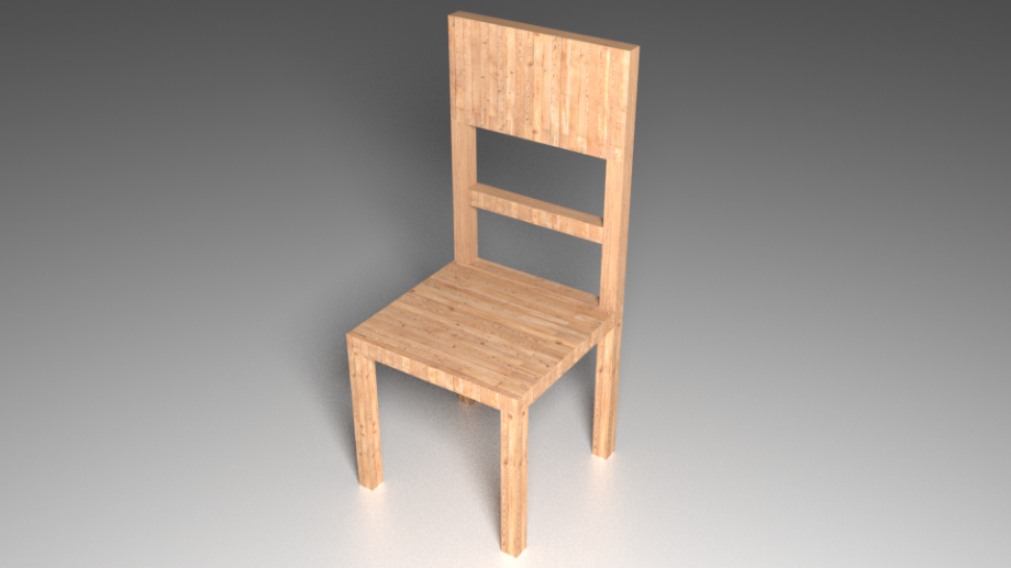 Wooden Chair Free 3D Model - .fbx - Free3D