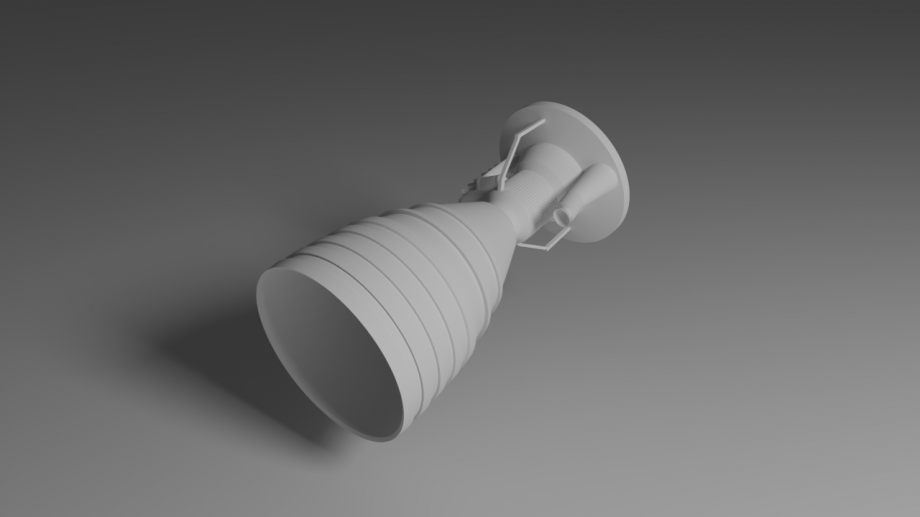 Rocket engine Free 3D Model - .obj .fbx .blend - Free3D