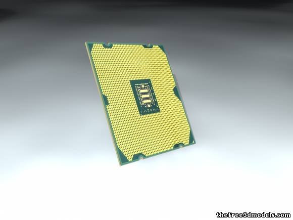 Intel Core I7 Extreme 3960X Free 3D Model - .c4d - Free3D