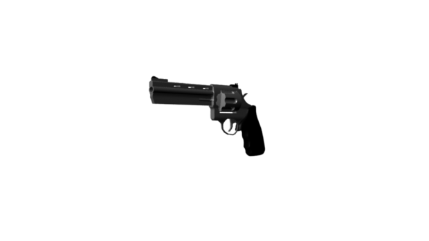 Magnum Gun Free 3D Model - .max .ma .mb .fbx - Free3D