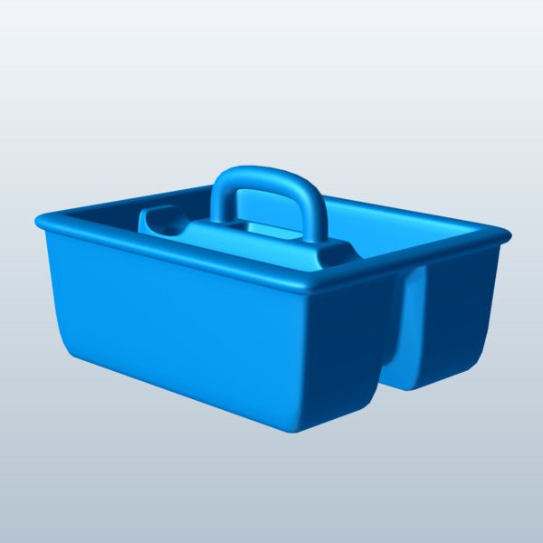 Shower Caddy portable V2 Free 3D Model - .obj .stl - Free3D