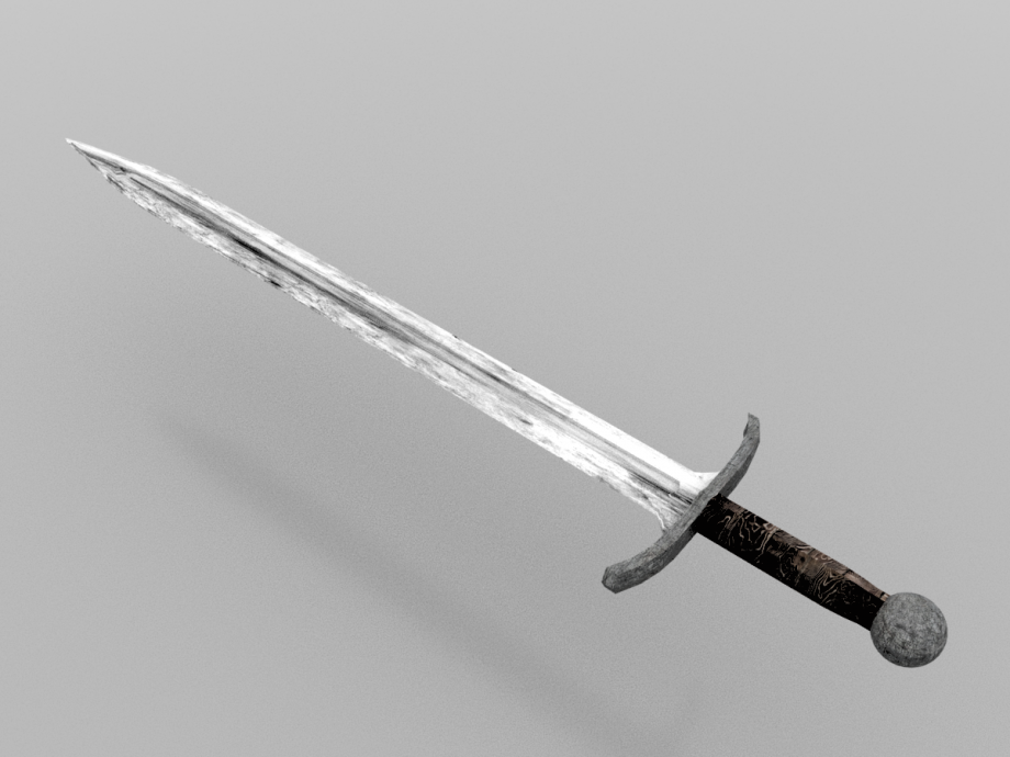 Sword of a mercenary Free 3D Model - .fbx .max - Free3D