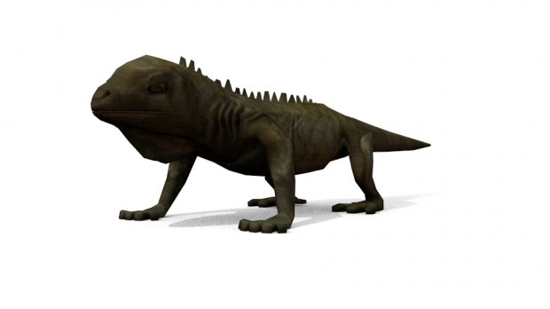 Low Poly Lizard Free 3D Model - .3ds .obj .blend .mtl - Free3D