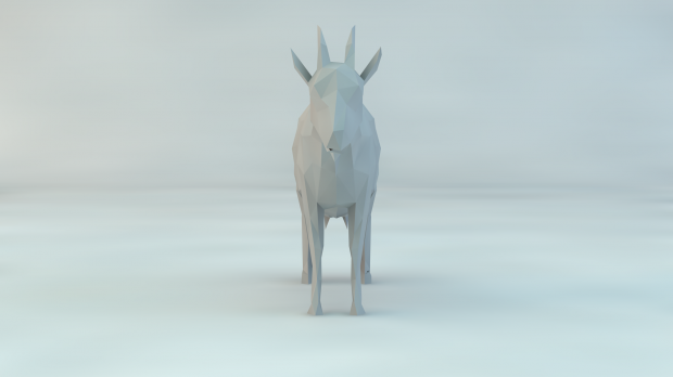 Low poly goat Free 3D Model - .3ds .obj .dae .c4d .fbx - Free3D