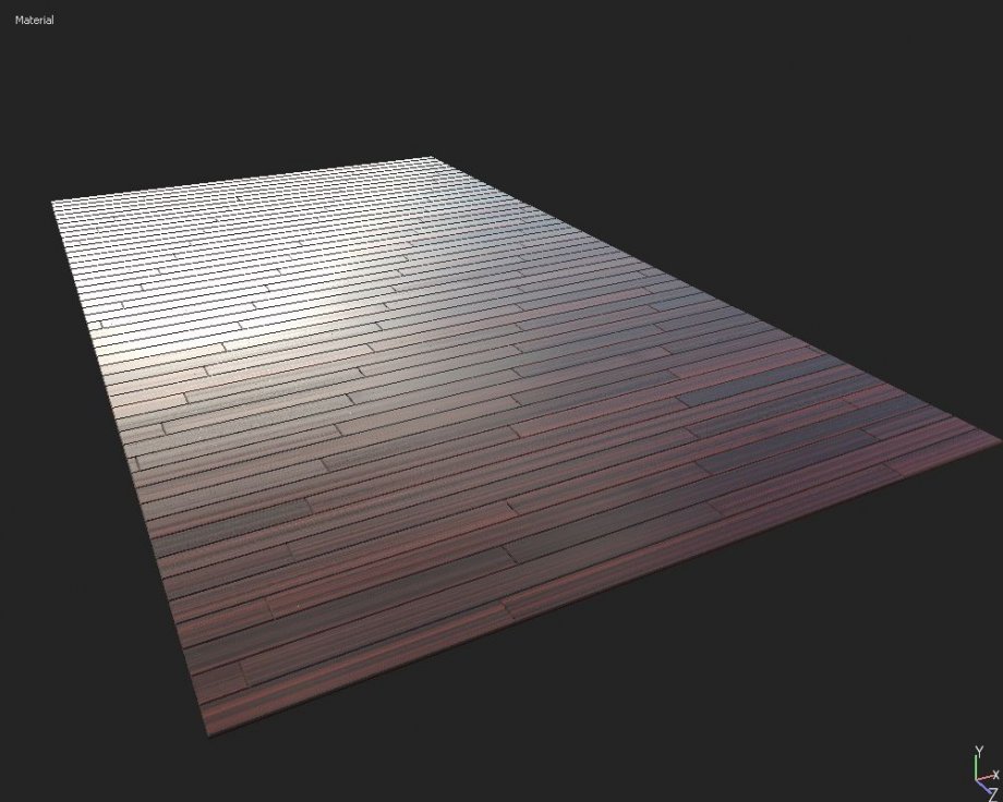 Wood Floor Free 3D Model - .fbx - Free3D