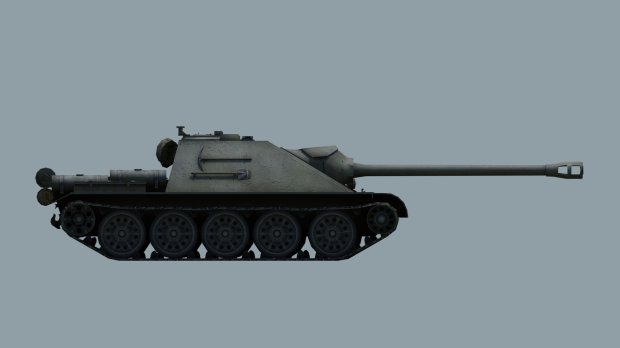 SU-122-44 Free 3D Model - .obj .max .dds - Free3D