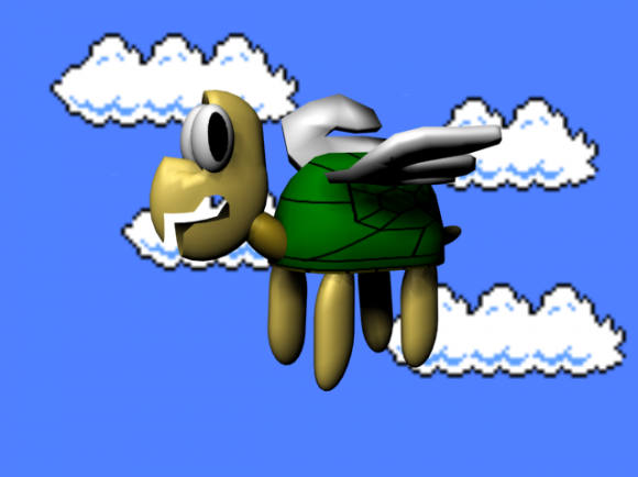 Mario Kupa Turtle Free 3D Model - .max .fbx - Free3D