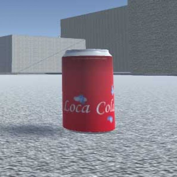 Simple model of a can Free 3D Model - .obj .ma .fbx - Free3D