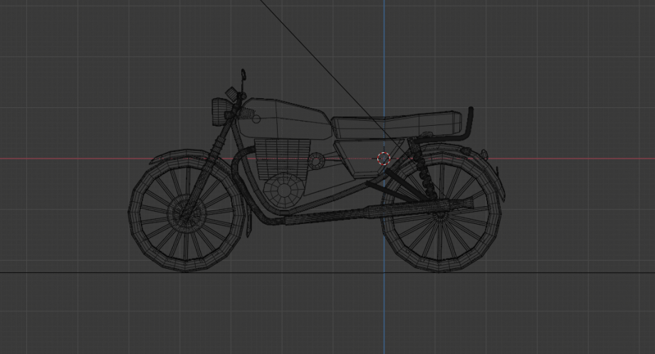 Simple Motorcycle 2 Free 3D Model - .blend - Free3D