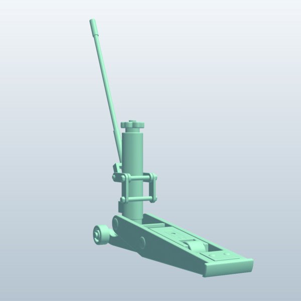 Forklift jack v1 Free 3D Model - .obj .stl - Free3D