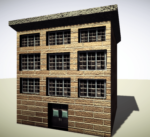 Simple-buiding Free 3D Model - .3ds .obj .fbx - Free3D