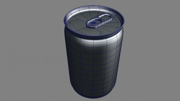 Can Free 3D Model - .obj .max .mb - Free3D