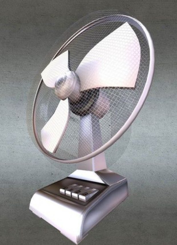 Fan Animated Free 3D Model - .3ds .obj .dae .blend .fbx .mesh .dxf .stl ...