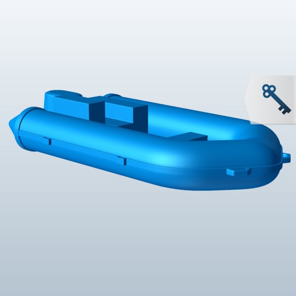 Rubber Dinghy v1 Free 3D Model - .obj .stl - Free3D