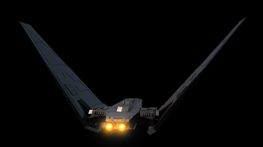 Kylo Ren Command Shuttle Free 3D Model - .obj .c4d .skp - Free3D