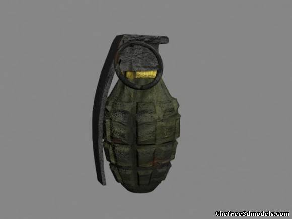 Grenade Free 3D Model - .fbx - Free3D