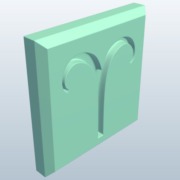 Astrology Aries v1 Free 3D Model - .obj .stl - Free3D