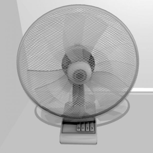 Fan Animated Free 3D Model - .3ds .obj .dae .blend .fbx .mesh .dxf .stl ...