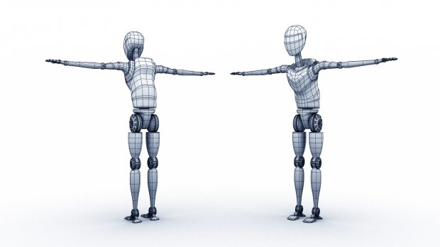 Sci-Fi Male Robot Free 3D Model - .ma .mb - Free3D