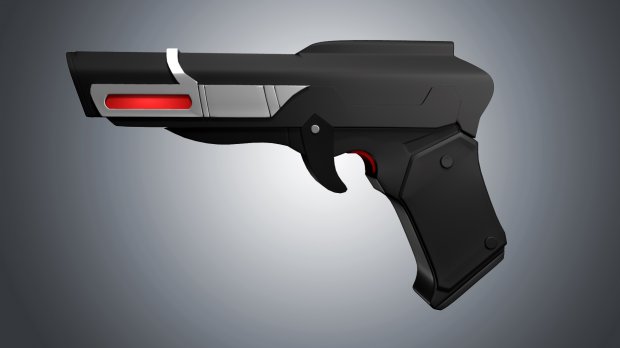 Retro Gun Free 3D Model - .obj .ma - Free3D