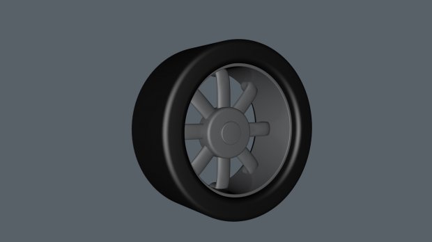 Easy Wheel Free 3D Model - .obj .c4d - Free3D