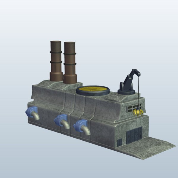 Moon Building Engineering Module v2 Free 3D Model - .obj .stl - Free3D