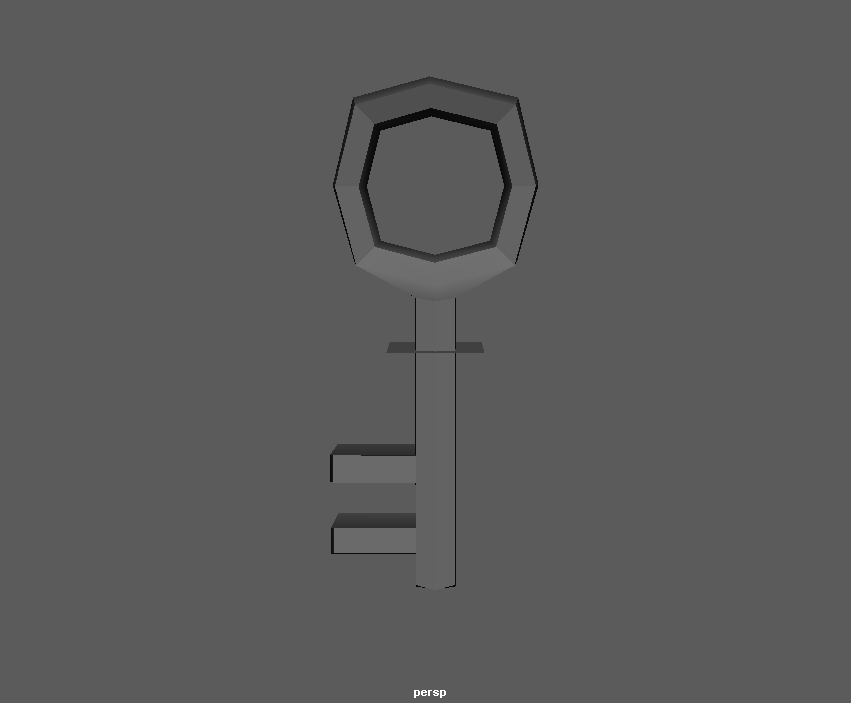 Llave Low Poly Modelo 3D gratis - .obj - Free3D