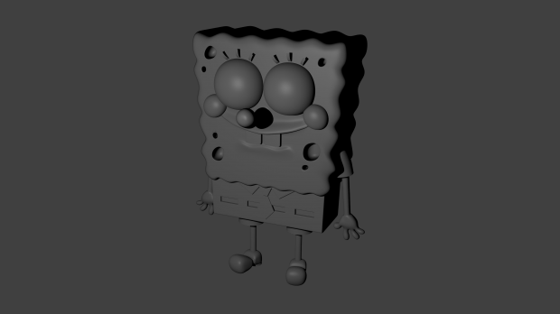 Spongebob Free 3D Model - .blend - Free3D