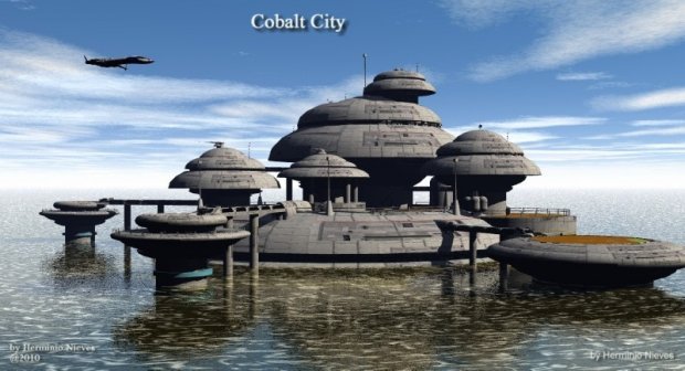 Cobalt city Free 3D Model - .obj - Free3D