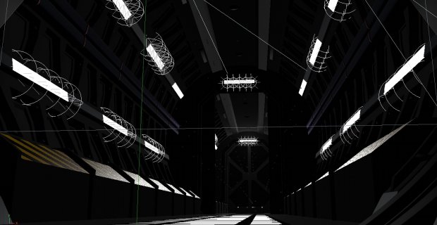 USCSS Covenant Corridor Free 3D Model - .fbx .c4d - Free3D