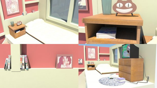 Steven Universe Room Free 3D Model - .mb - Free3D