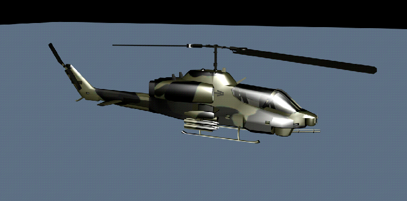 Military helicopter Free 3D Model - .c4d - Free3D