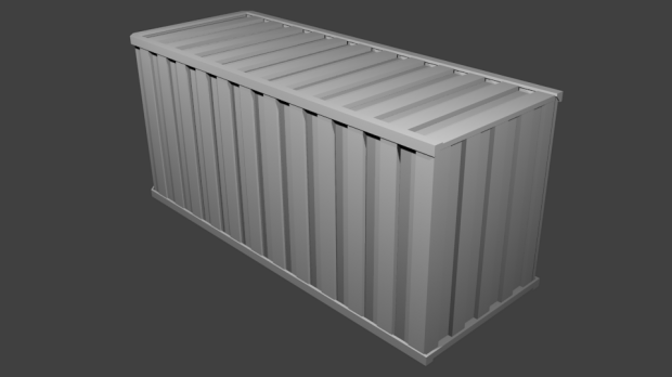 Container Free 3D Model - .blend .fbx - Free3D