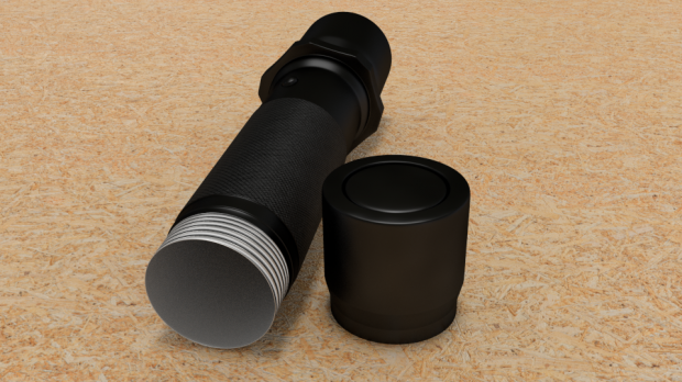 Flashlight Free 3D Model - .3ds .obj .blend .fbx .stl - Free3D