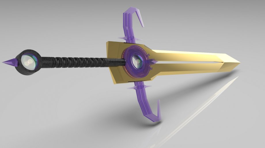 Heavy Fantasy Sword Free 3D Model - .fbx .bip - Free3D