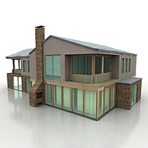 Modern House Free 3D Model - .3ds - Free3D